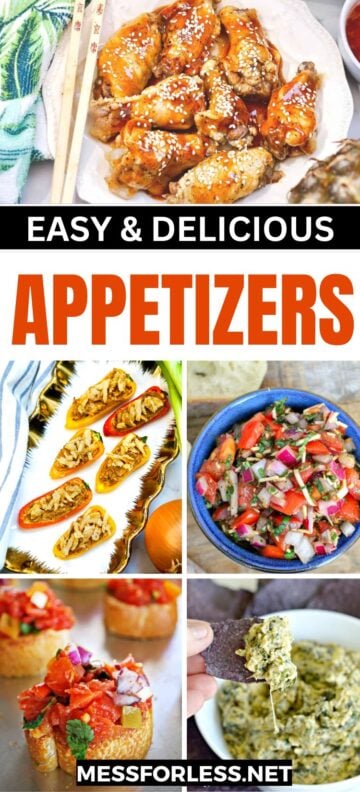 Party Appetizer Ideas - Mess for Less