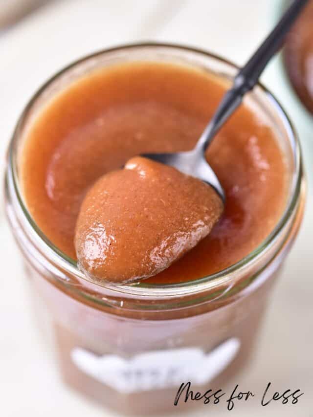 Apple Butter Recipe - Mess for Less