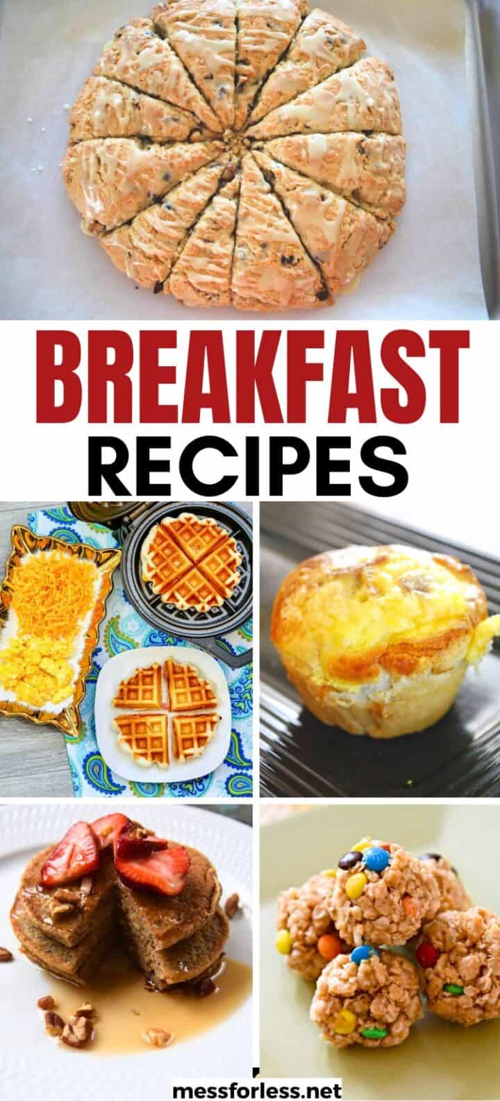 Breakfast Recipes - Mess for Less