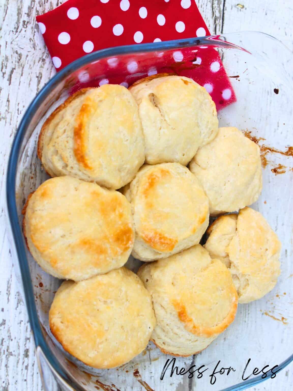 Best Buttermilk Biscuit Recipe - Mess for Less