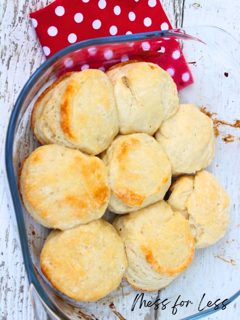 Best Buttermilk Biscuit Recipe - Mess for Less
