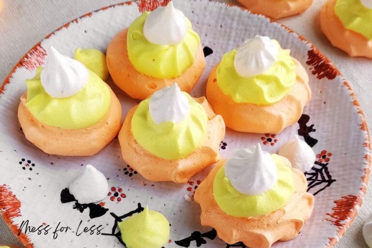 Halloween Meringue Recipe - Mess for Less