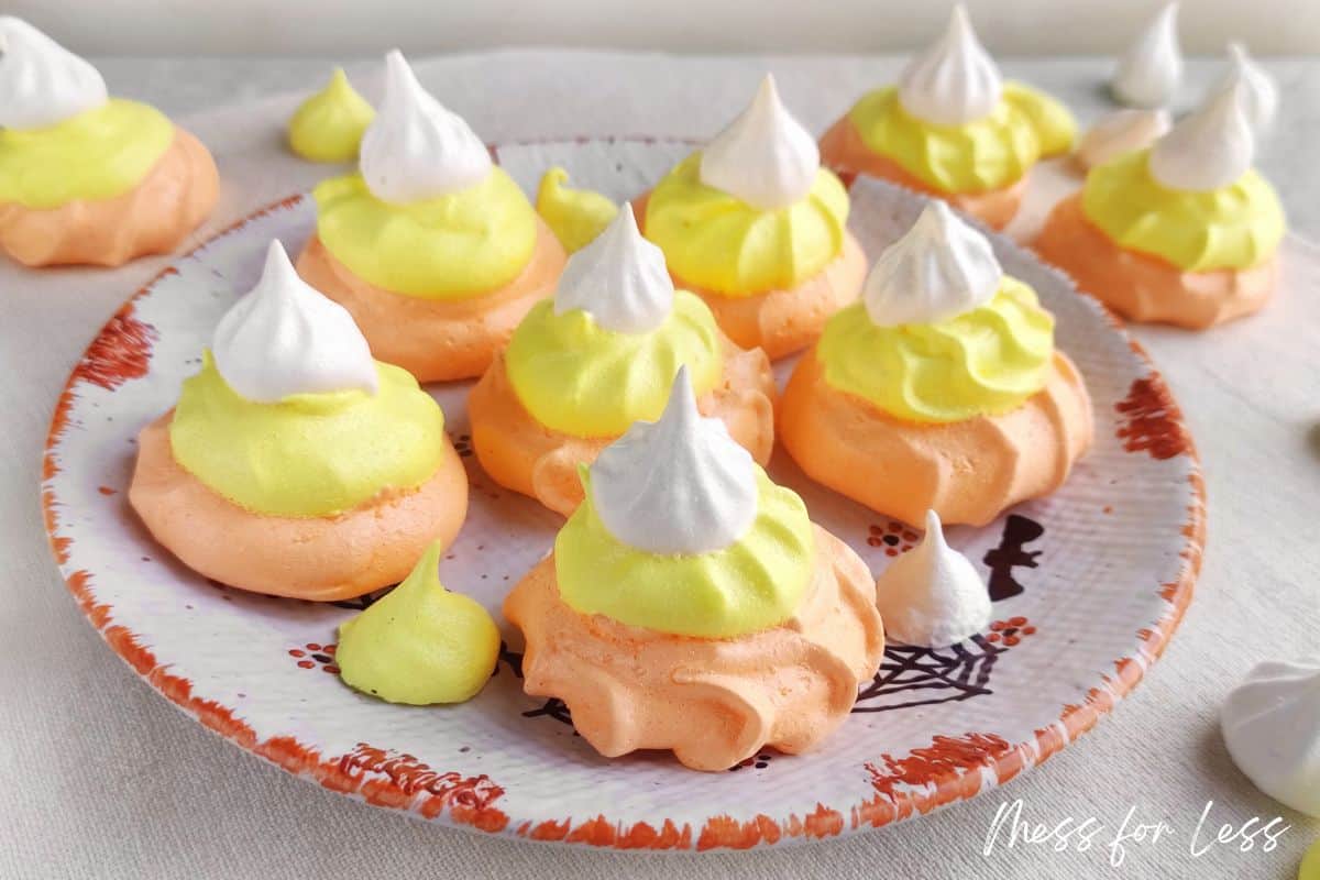 Halloween Meringue Recipe - Mess for Less