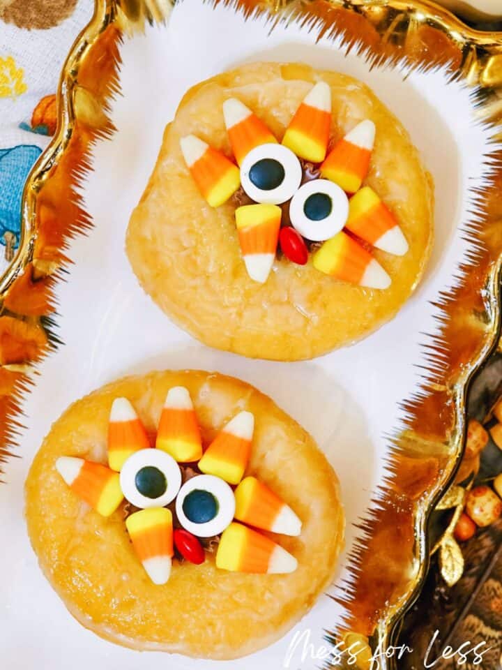 Turkey Donuts - Mess for Less