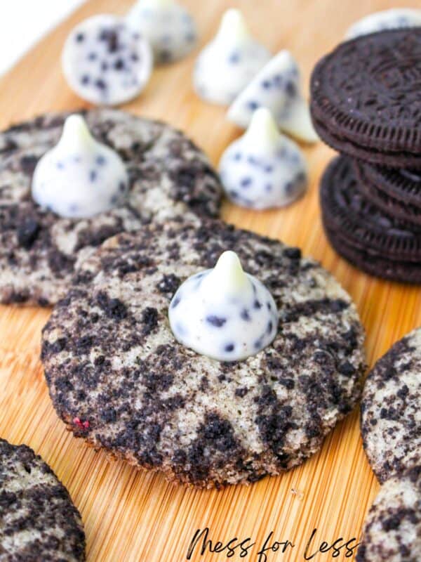 Cookies and Cream Cookie Recipe - Mess for Less