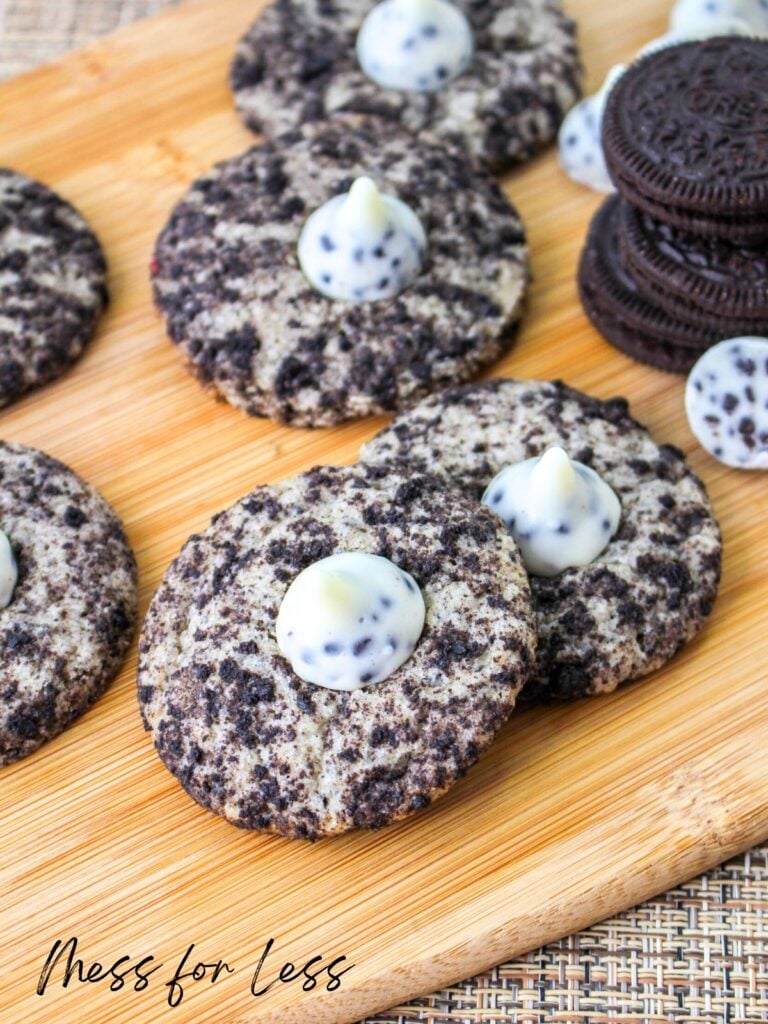 Cookies and Cream Cookie Recipe - Mess for Less