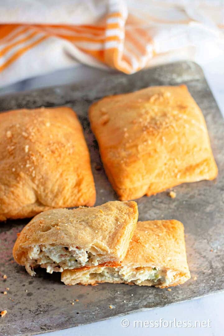 Chicken Crescent Squares Recipe - Mess for Less