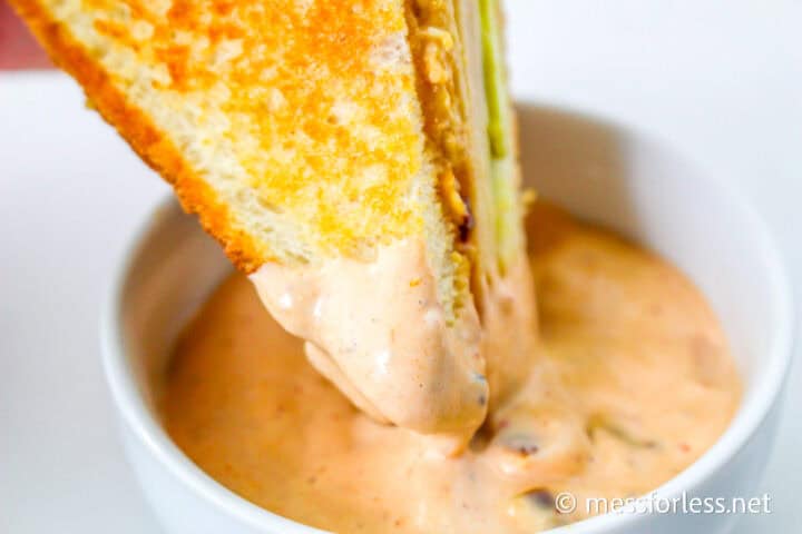 Chipotle Chicken Avocado Melt - Mess for Less
