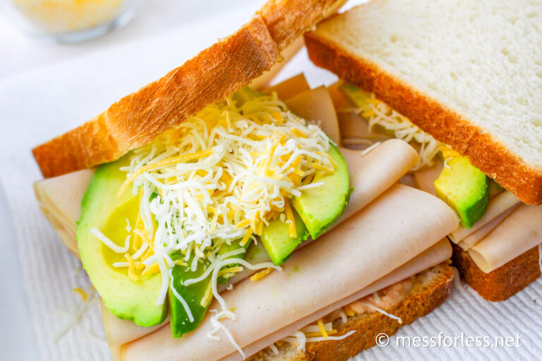 Chipotle Chicken Avocado Melt - Mess for Less
