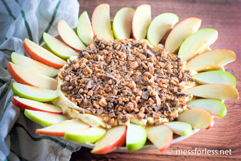 Toffee Apple Dip - Mess for Less