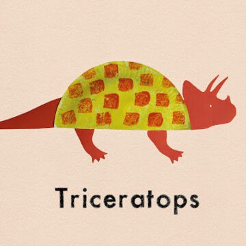 Preschool Dinosaur Crafts - Mess for Less