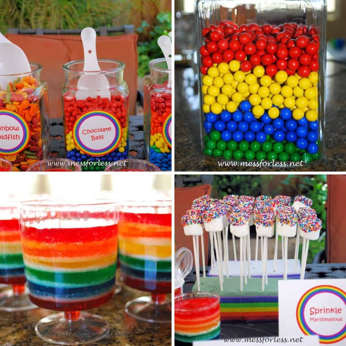 Rainbow Birthday Party Decorations Diy Rainbow Theme Decoration Ideas