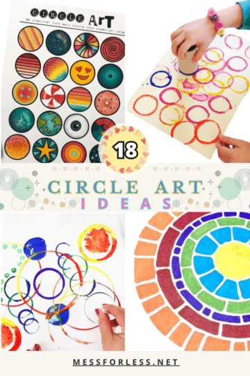 Circle Art Ideas - Mess for Less