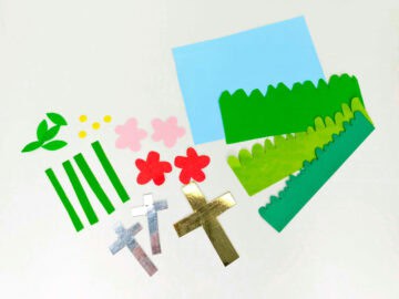 Easter Cross Pop Up Card - Mess for Less