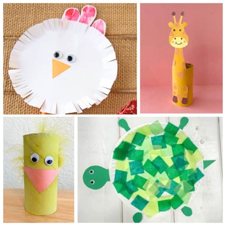 Paper Plate Farm Animals (Easy Baby Farm Animal Crafts for Toddlers ...