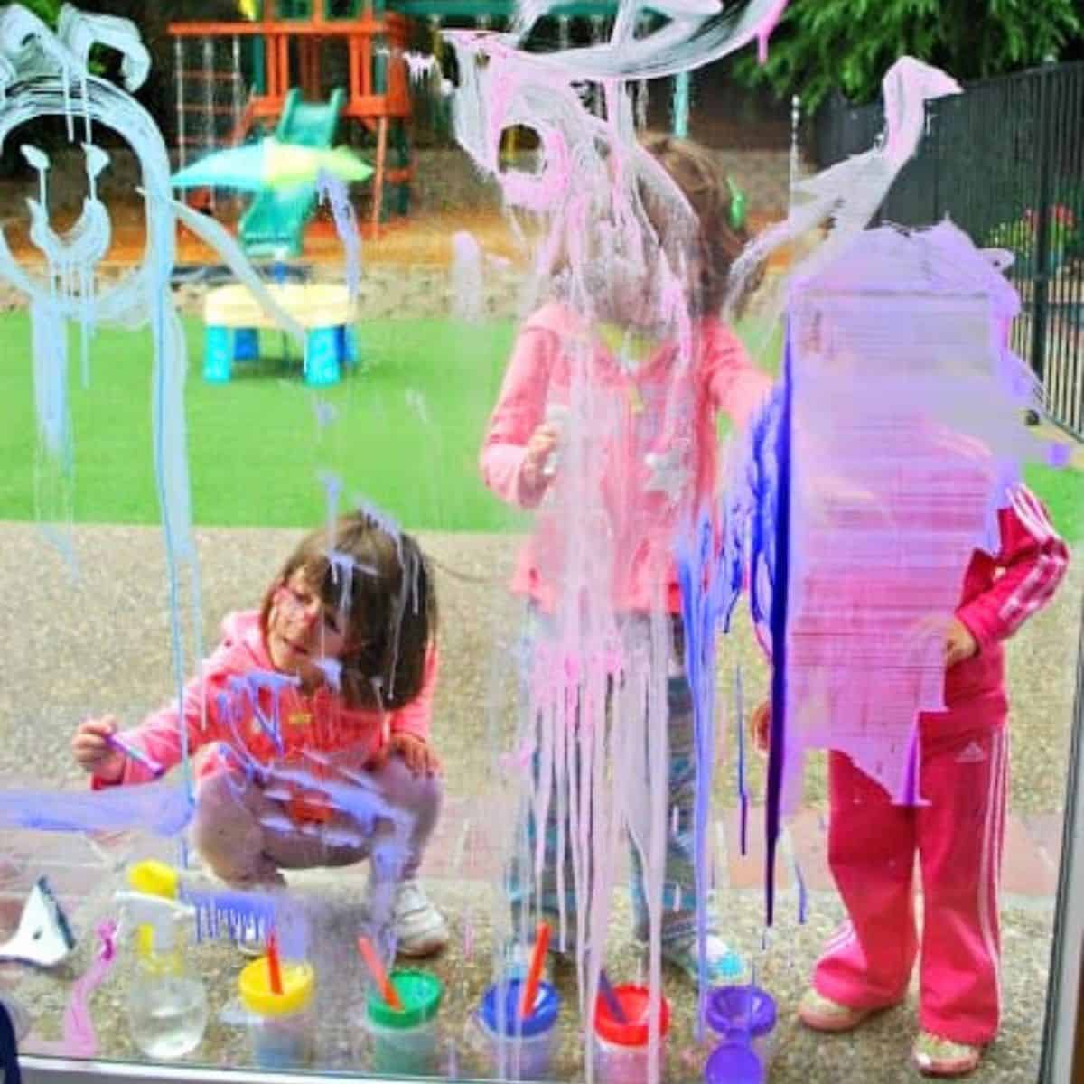 Kids Window Art - Mess for Less