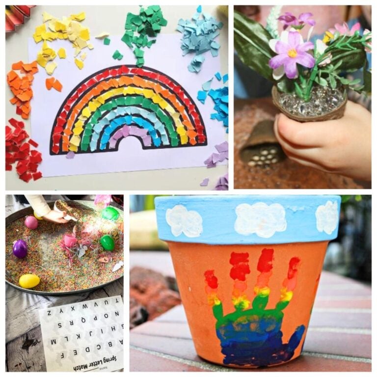 Spring Fine Motor Activities for Preschoolers