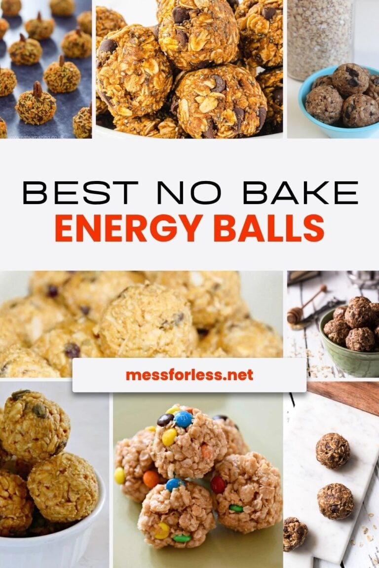 Best No Bake Energy Balls - Mess for Less