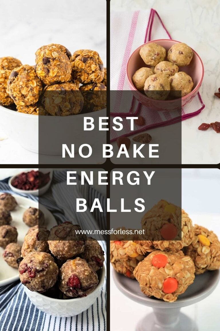 Best No Bake Energy Balls - Mess for Less