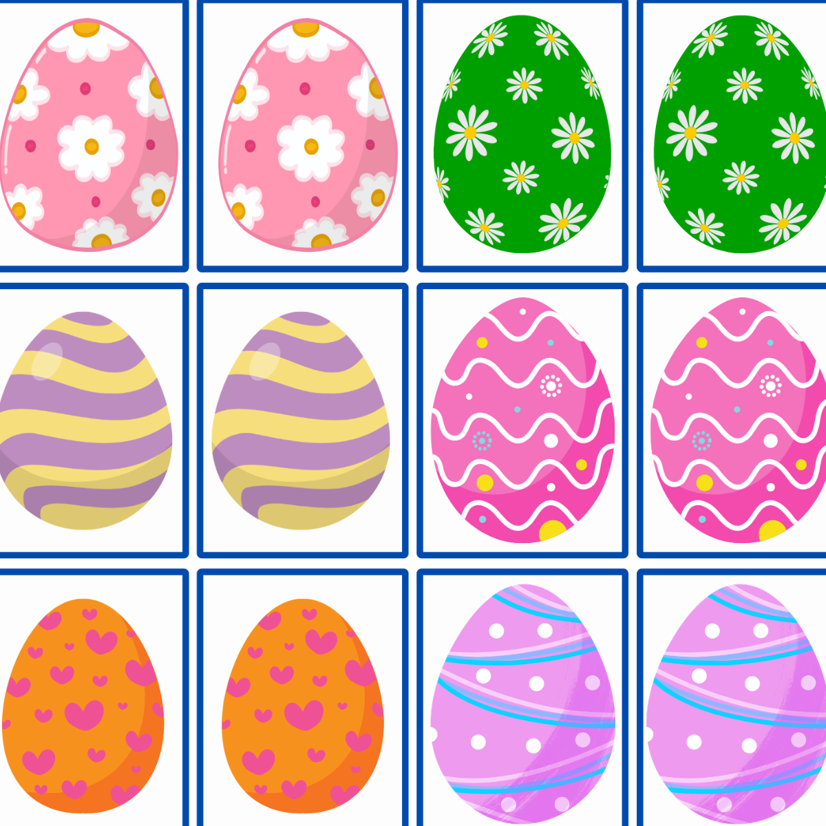 Free Easter Matching Games Printable Pack (Memory, Shadow & Counting ...